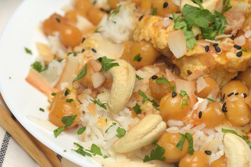 Chickpeas rice stock photo. Image of healty, plant, basmati - 269934500