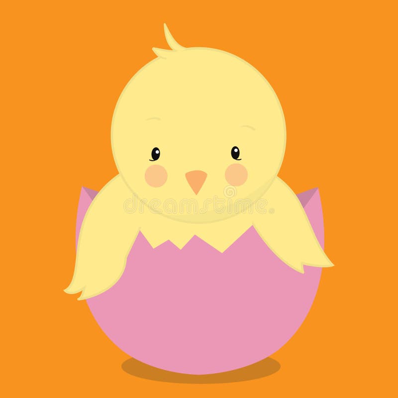 Chicks hatchling blue 03 stock vector. Illustration of hatchling ...