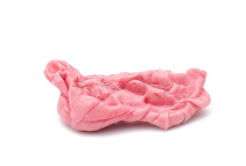 Rosa del chicle imagen de archivo. Imagen de masticado - 63472131