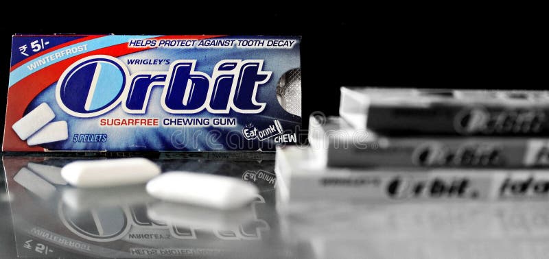 Eclipse Del ` S De Wrigley Del Chicle Foto de archivo editorial ...