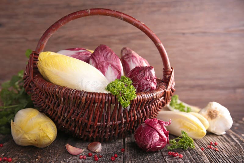 Chicory stock image. Image of organic, vegetable, food - 123920725