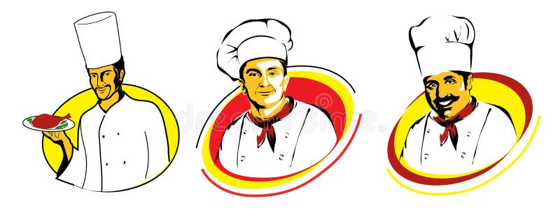 Chief Cook stock vector. Illustration of food, kitchen - 9798329