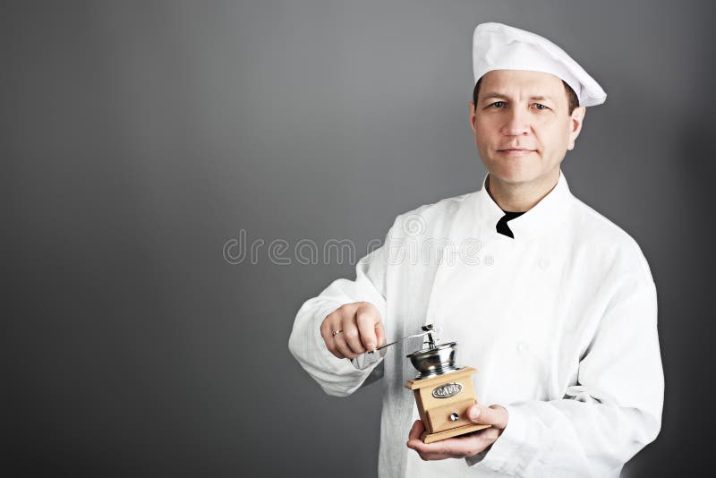 Chief cook stock photo. Image of culinary, adult, people - 9490202