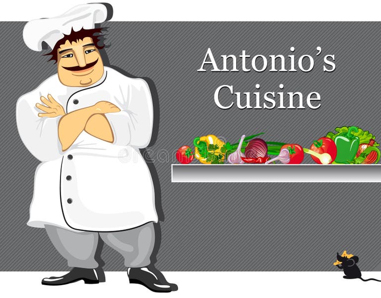 Cartoon Italian Chief Stock Illustrations – 596 Cartoon Italian Chief ...