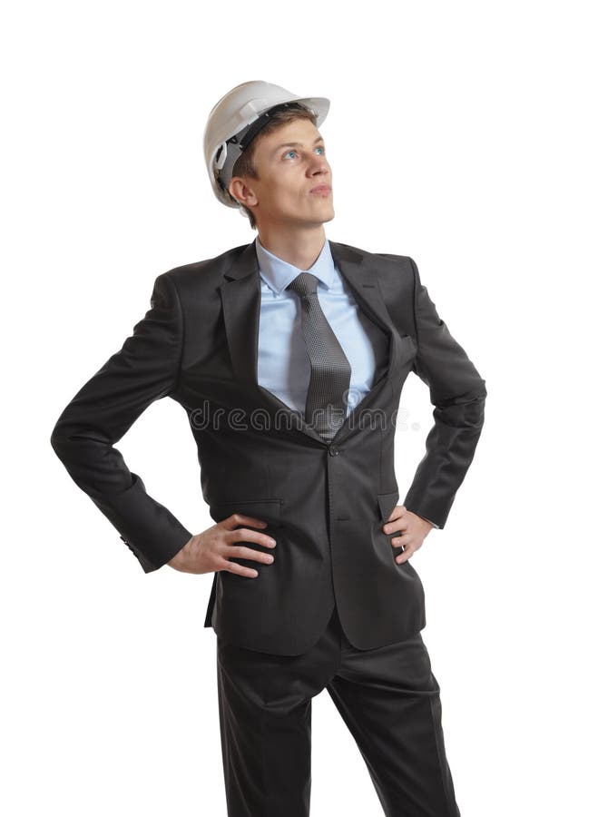 Chief engineer stock image. Image of engineer, architect - 28790661