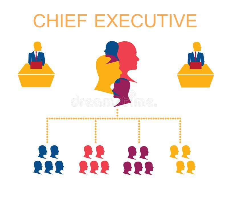 Chief executive stock vector. Illustration of management - 42748526