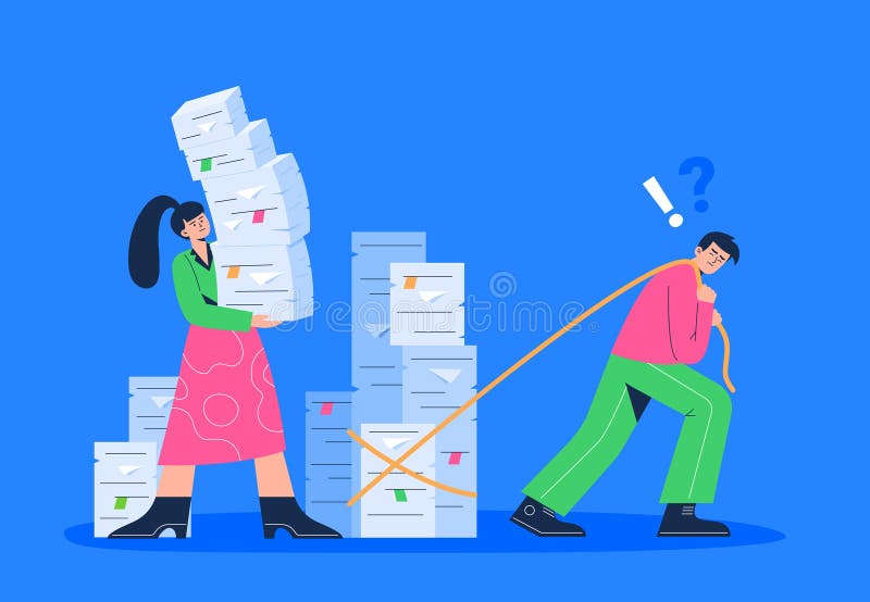 Pain Paperwork Stock Illustrations – 112 Pain Paperwork Stock ...