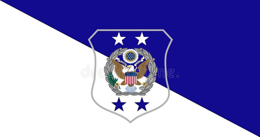 Chief Master Sergeant of the Air Force Flag Vector Illustration Premium ...