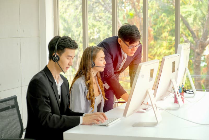 Chief of Operator Team Support and Help His Co-workers To Solve the ...