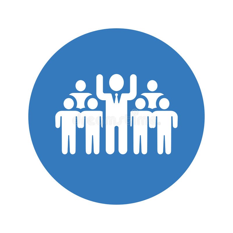 Leader icon stock illustration. Illustration of development - 263177723