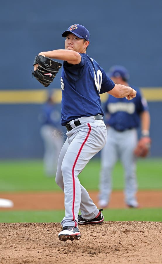 Chien-Ming Wang - Washington Nationals Pitcher Editorial Photo - Image ...