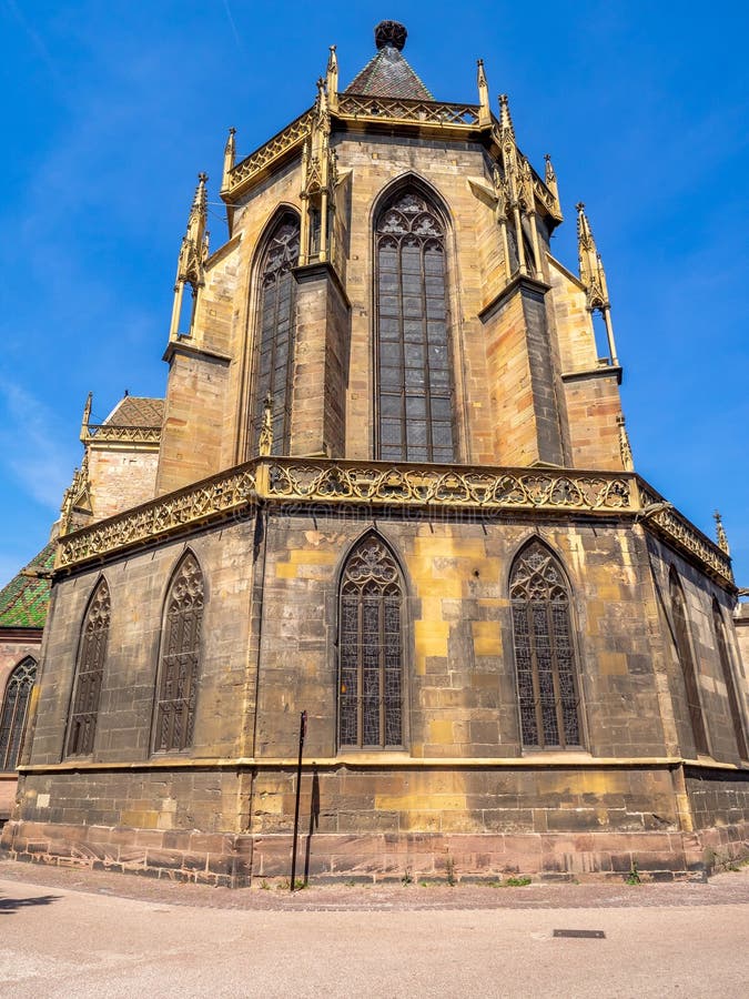 Chiesa Nel Collegiale St Martin Di Colmar Fotografia Stock - Immagine ...