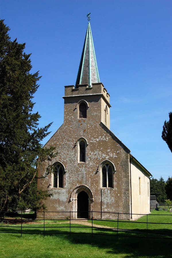 Chiesa Della Jane Austen, Steventon Immagine Stock - Immagine di corsia ...