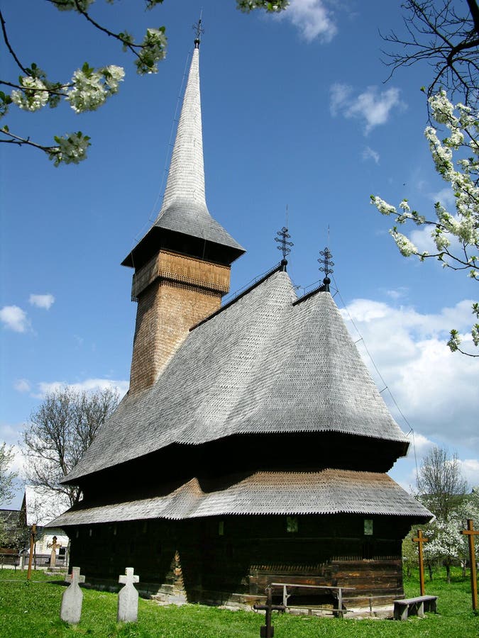 Chiesa di Bogdan Voda immagine stock. Immagine di turismo - 5089849