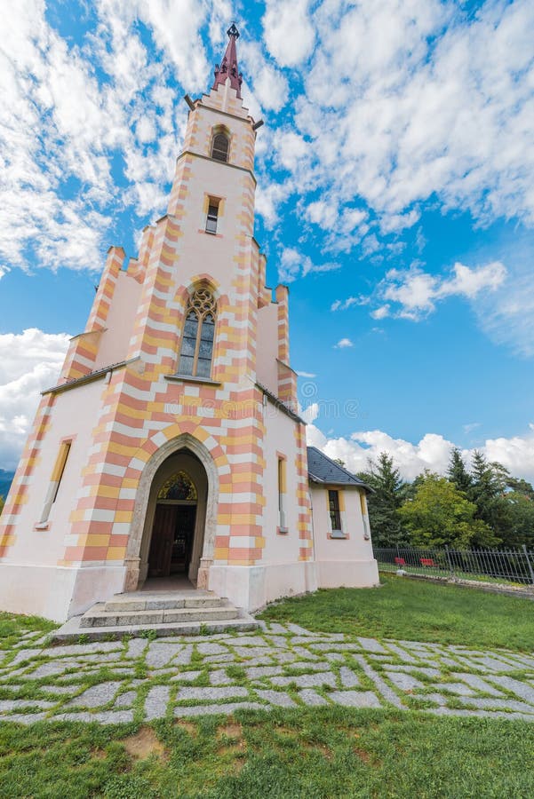 Chiesa Di Mariahilf in Motz, Austria Fotografia Stock - Immagine di ...