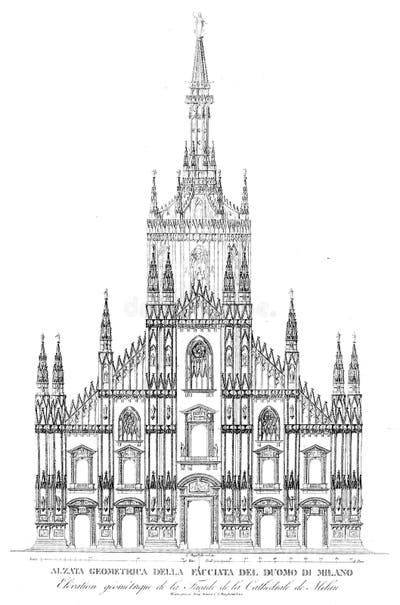 Chiesa e cattedrale illustrazione di stock. Illustrazione di priore ...