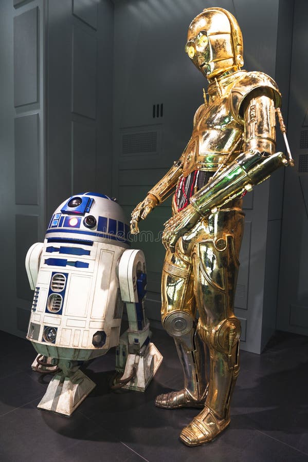 Chiffres De Cire De Robots De Star Wars Image stock éditorial - Image ...