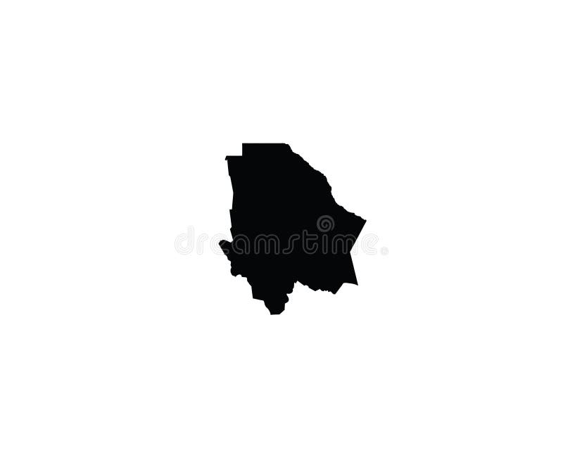 Chihuahua Map Outline Mexico State Region Stock Vector - Illustration ...