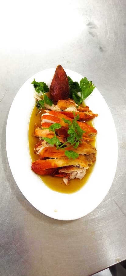 Chiken Rosten from Indonesia by Chef Sigit Stock Image - Image of sigit ...