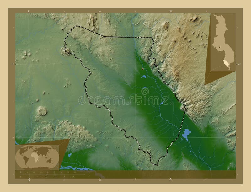 Chikwawa, Malawi. Physical. Capital Stock Illustration - Illustration ...