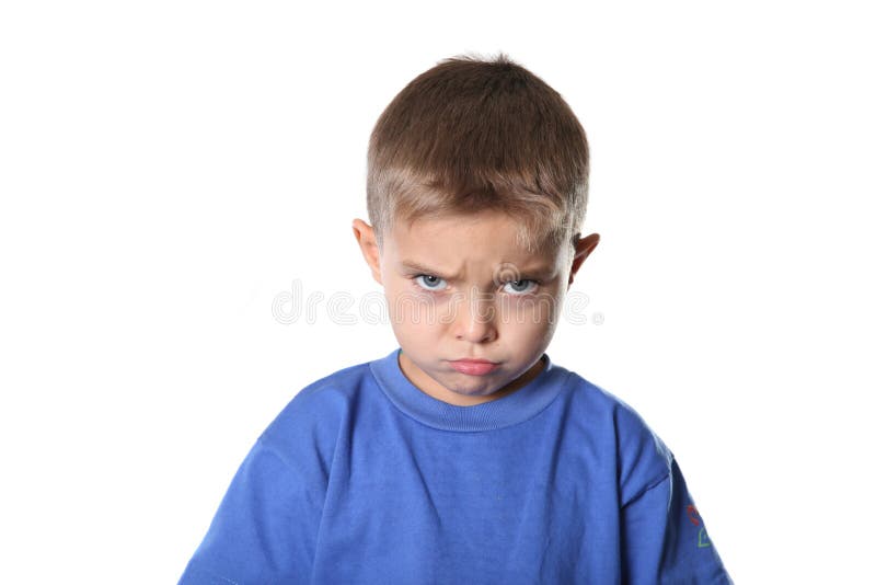 Angry kid looking at you stock image. Image of hispanic - 14386939