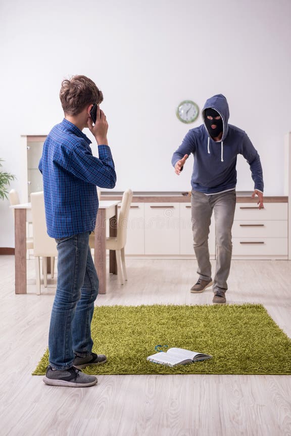 Child Abduction Concept with Young Boy Stock Photo - Image of calling ...