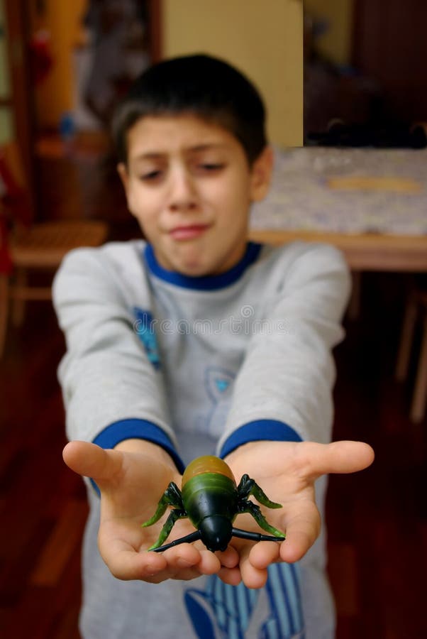 A child is afraid stock image. Image of house, keeping - 3995049