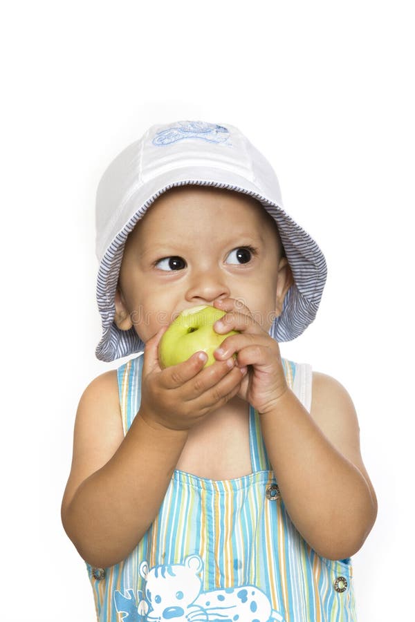 The Child With An Apple Picture. Image: 2872556