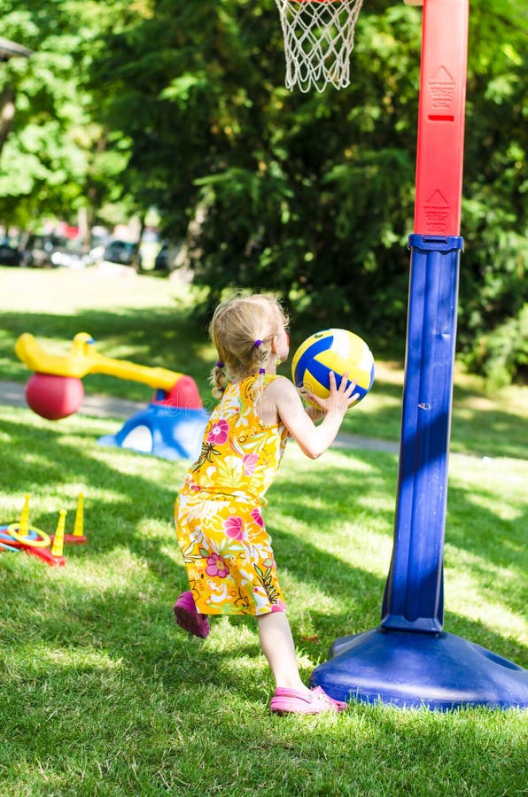 Child with ball stock photo. Image of ball, event, play - 41587326