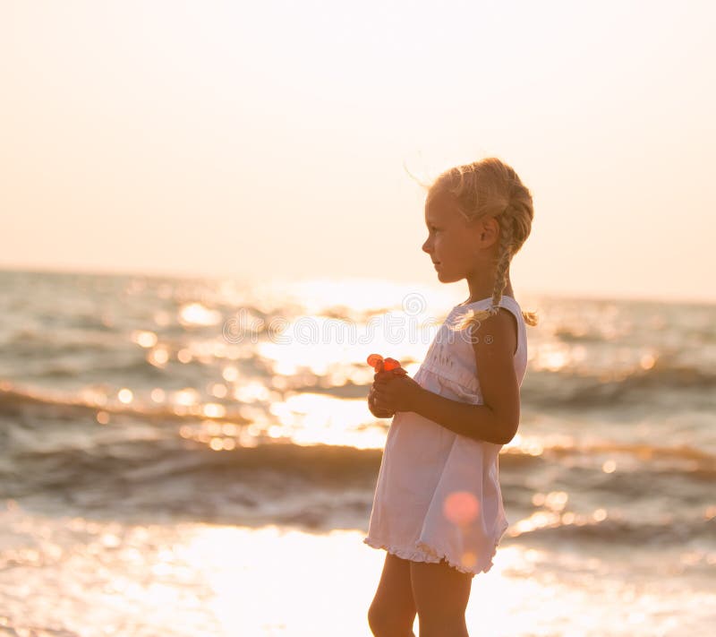 Child on the beach stock photo. Image of ocean, relax - 61254102