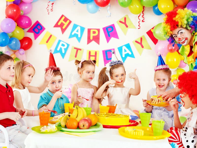 Child birthday party . stock photo. Image of little, celebration - 26141708