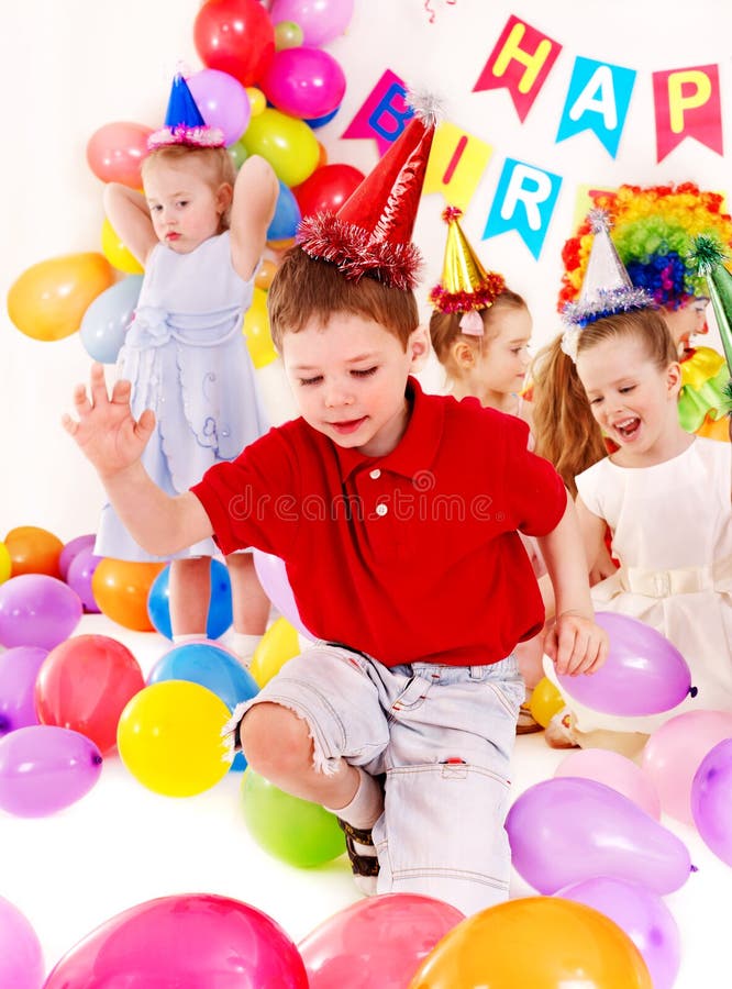 Child birthday party . stock photo. Image of little, celebration - 26141708
