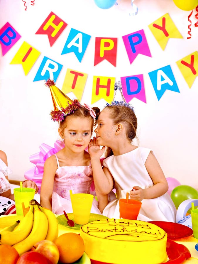Child birthday party . stock photo. Image of decoration - 37504500