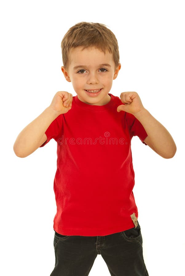 Little Boy Pointing Little Boy Pointing