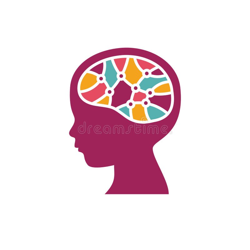 Child Brain Icon. Brain Research Concept Stock Vector - Illustration of ...