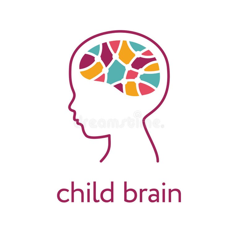 Child Brain Logo Stock Illustrations – 1,193 Child Brain Logo Stock ...