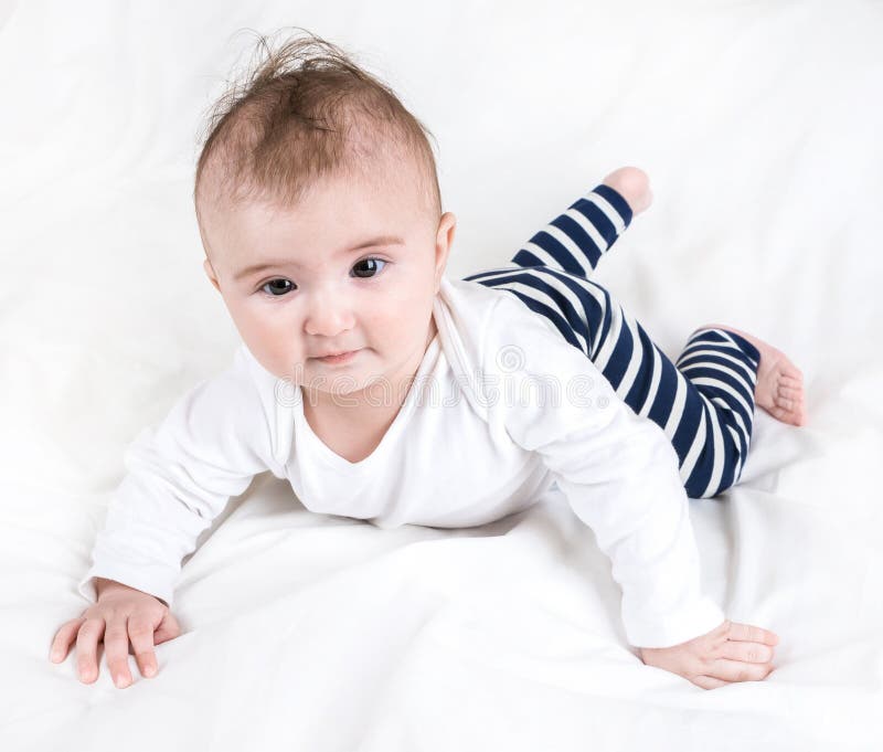 The Child in Bright Clothes Stock Photo - Image of bright, childhood ...