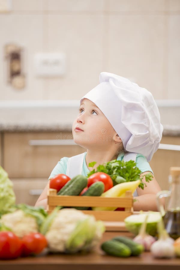 Child chef stock photo. Image of adorable, cookies, childhood - 57431662
