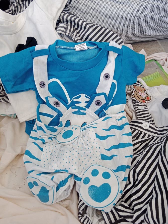 Child clothes stock photo. Image of aqua, footwear, clothes - 341864498