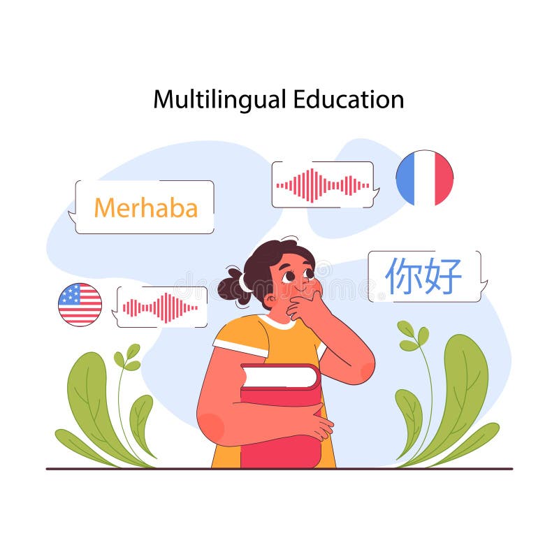 Child Language Development Stock Illustrations – 959 Child Language ...