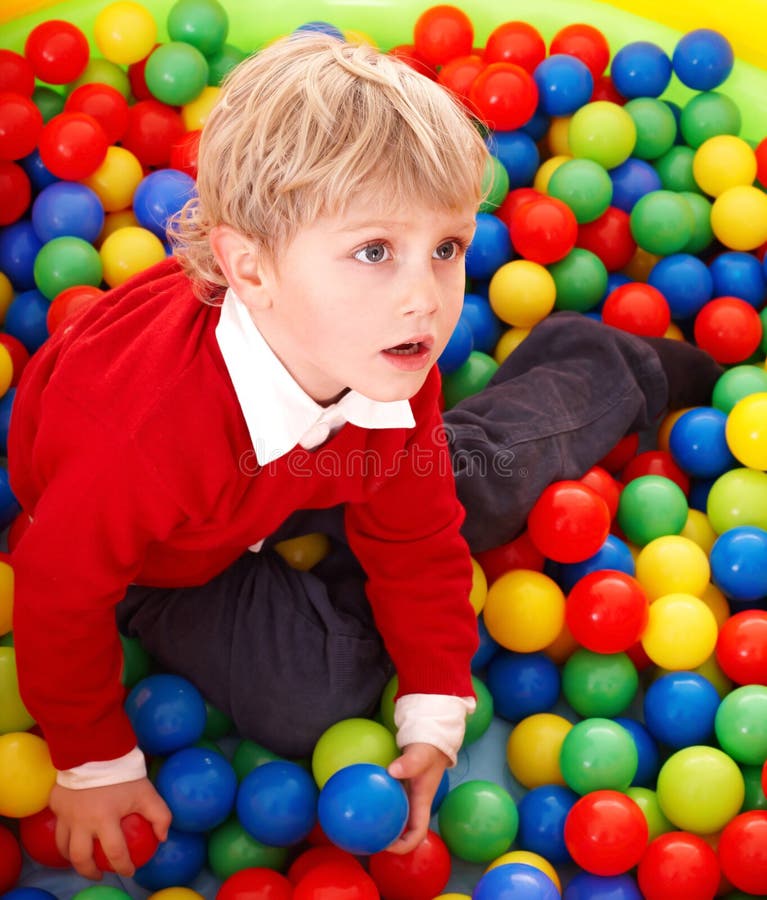 Colourful balls for kids stock photo. Image of shape - 105603550