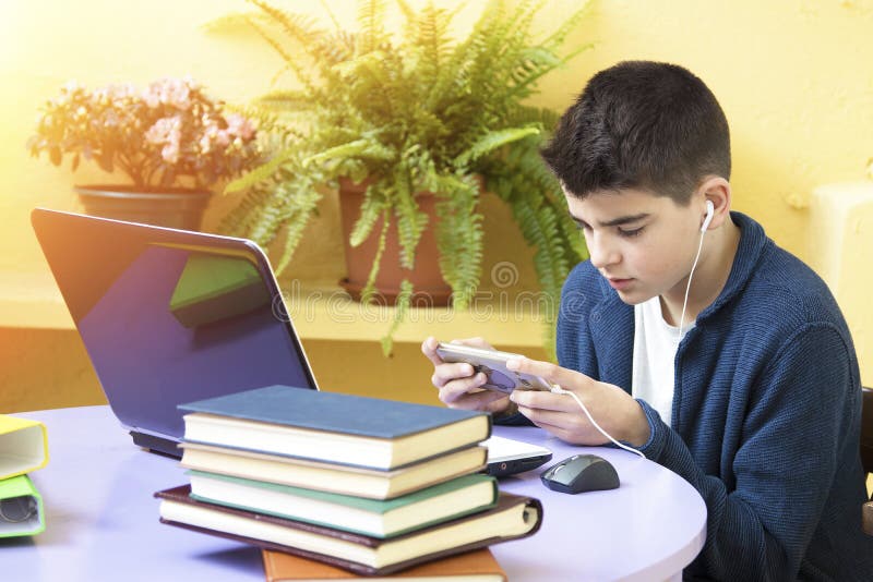 Child with computer laptop stock image. Image of home - 82117717