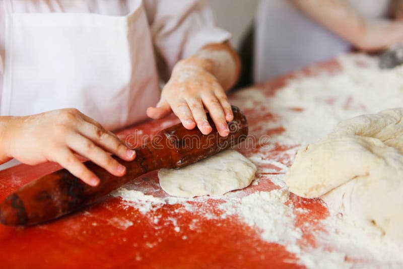 The Child Cook Hands Closeup. Stock Photo - Image of smile, chef: 69056594