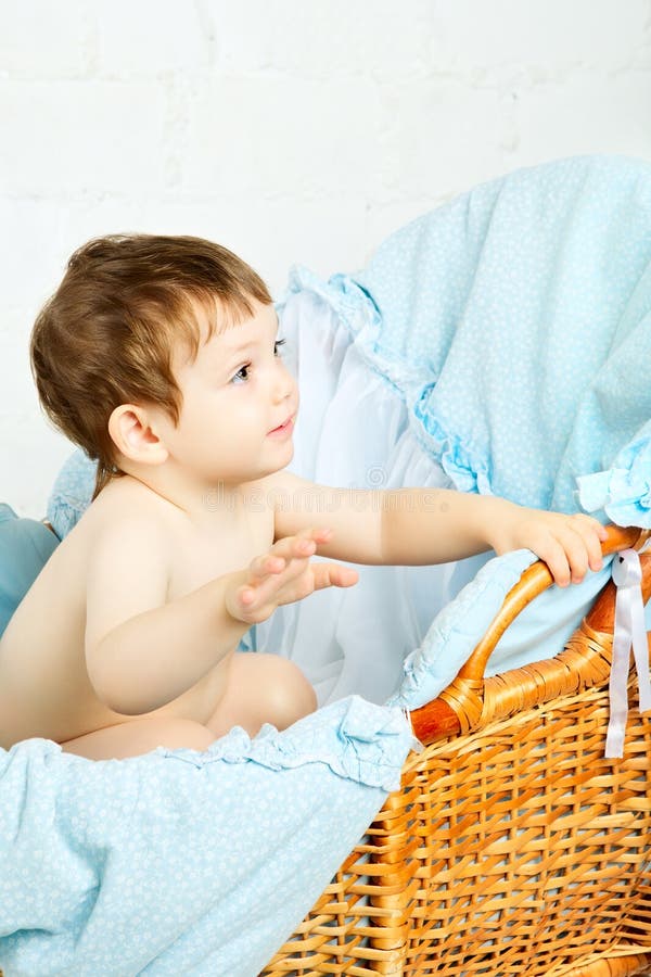Child in Cradle stock photo. Image of caucasian, innocence - 29003320