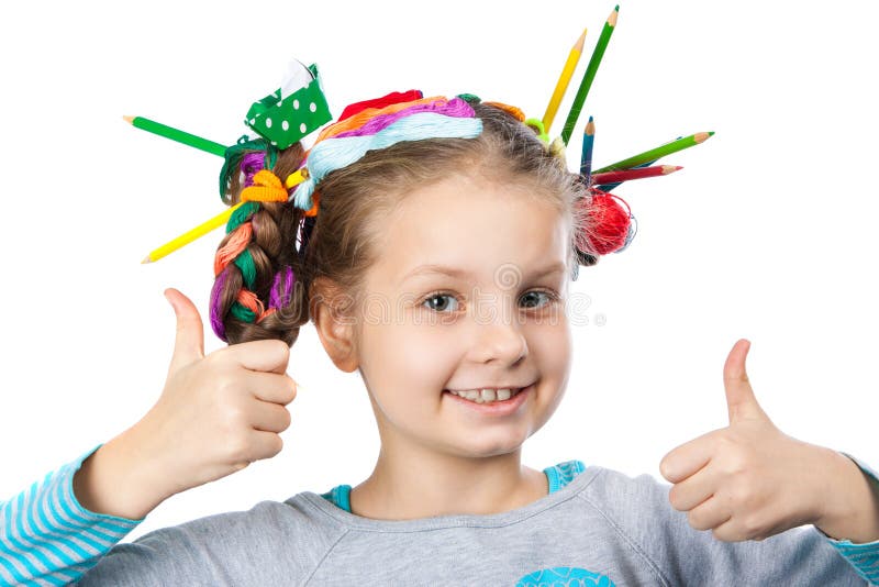 Child and Creativity, Development Stock Image - Image of isolated ...