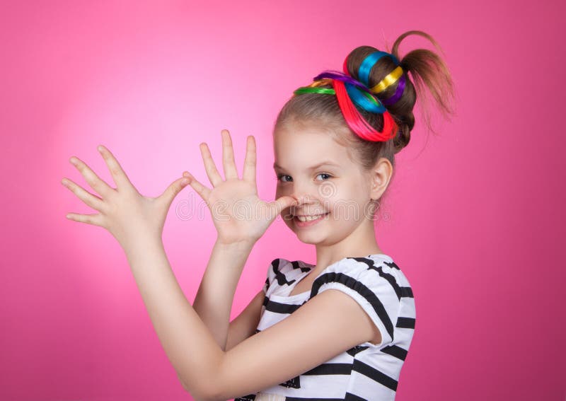 Child and Creativity, Development. Stock Photo - Image of isolated ...