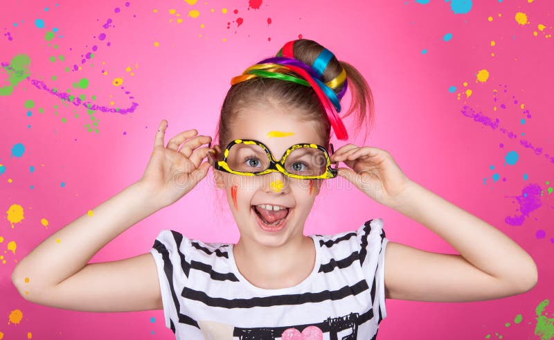 Child and Creativity, Development. Stock Photo - Image of little ...