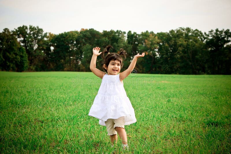 Child dancing stock image. Image of freedom, delight, emotion - 4649789
