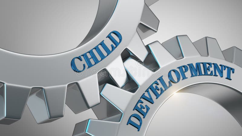 Child development concept stock illustration. Illustration of ...