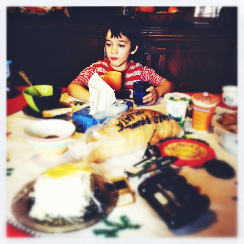 Eating breakfast stock photo. Image of eating, plate - 38496770